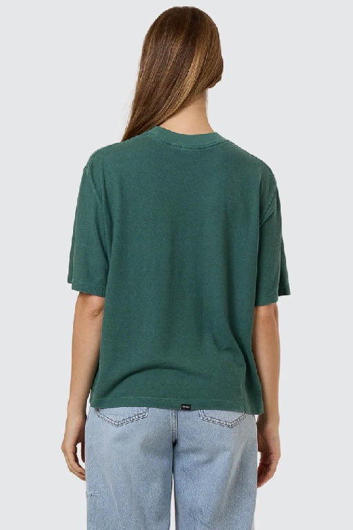 SHOP THRILLS - HEMP SQUARE TEE - SEA PINE – Chachi