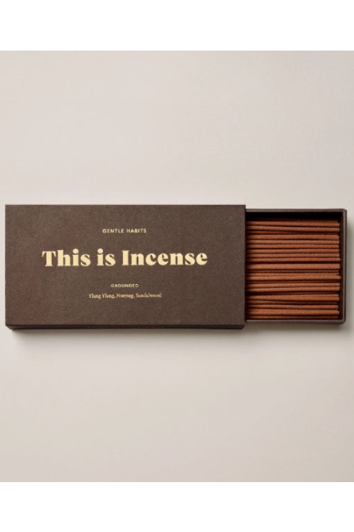 SHOP GENTLE HABITS - THIS IS INCENSE - GROUNDED – Chachi