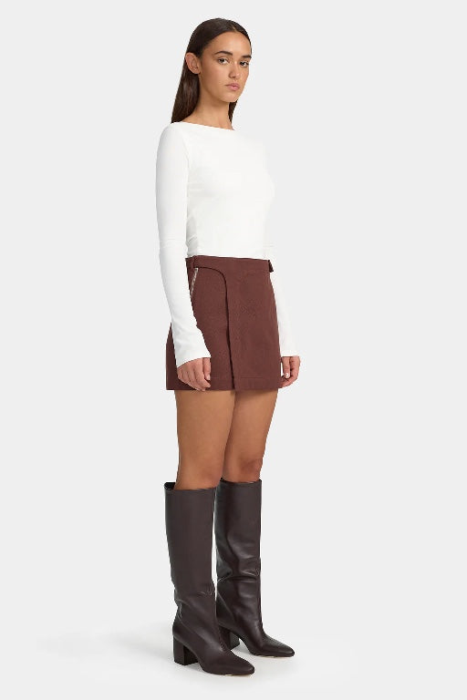 SHOP OWNLEY - JANE JERSEY TOP - WHITE – Chachi