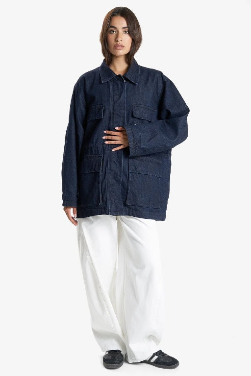 SHOP THRILLS - MEG JACKET - RAW INDIGO – Chachi